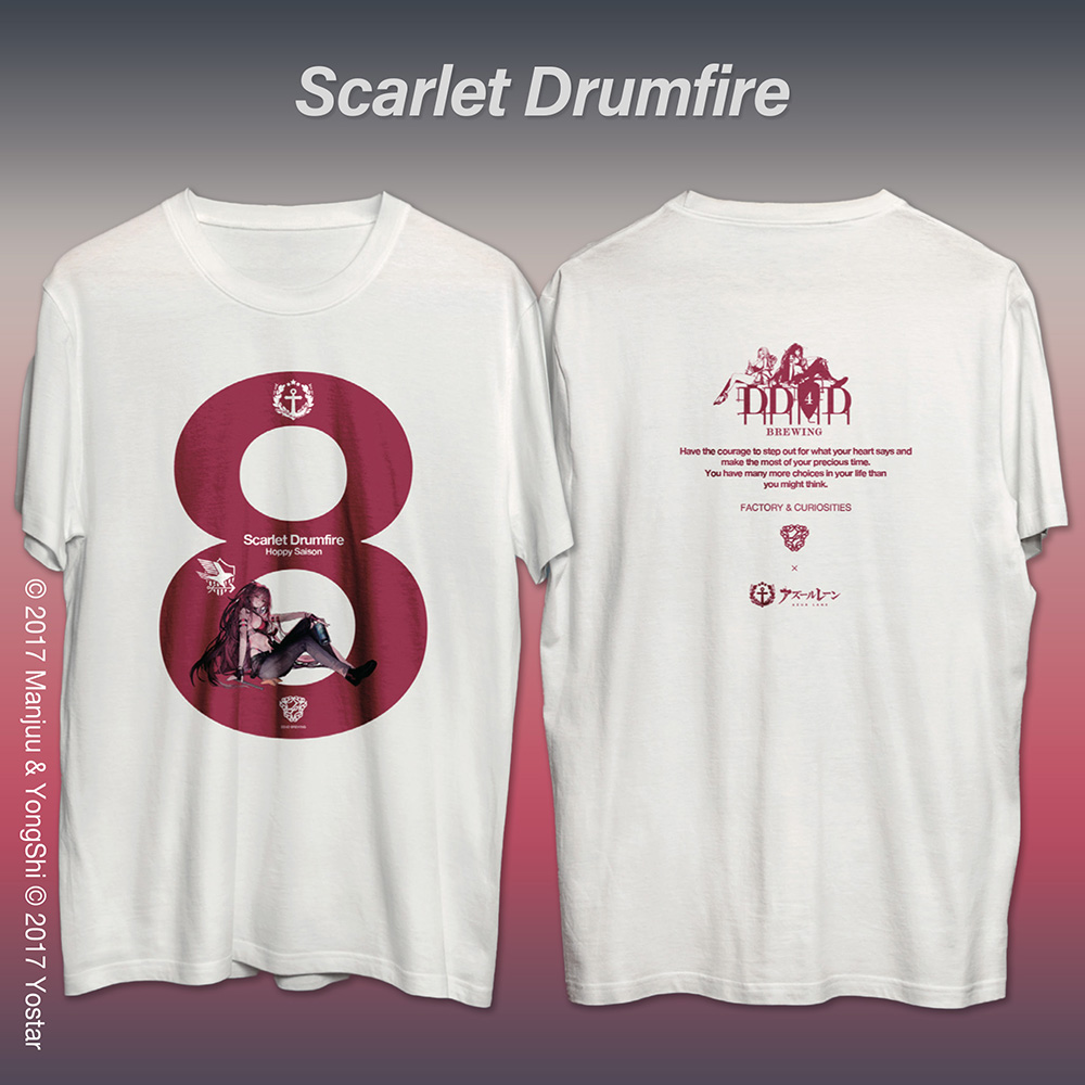 Yostar OFFICIAL SHOP ONLINE / DD4D × アズールレーン コラボ限定Tシャツ（メリーランド）